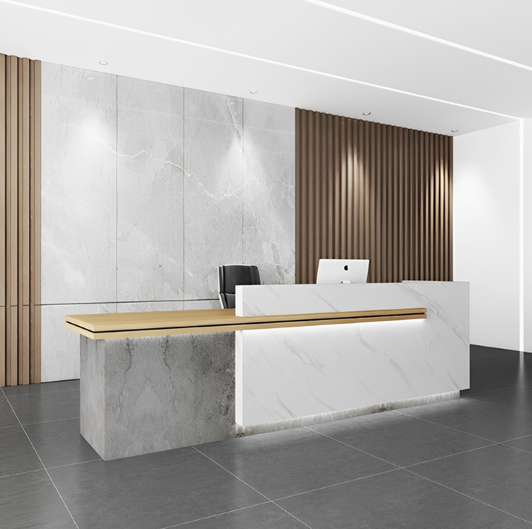 Reception Desk Rs - 58 - Modern Desks and Office Cubicles